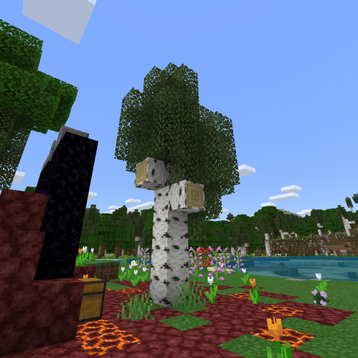 Natural Trees - Minecraft Bedrock Addons - CurseForge