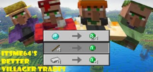 All Villager Trades Unlocked | Minecraft PE Mods & Addons