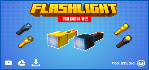 Flashlight Add-on (1.19.50+) | Minecraft PE Mods & Addons