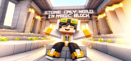 One chunk 100 random layers | Minecraft PE Maps