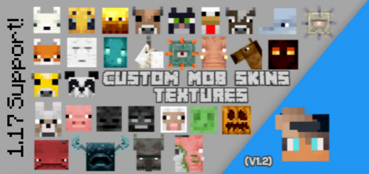 Custom Mob Heads Add-On | Minecraft PE Mods & Addons