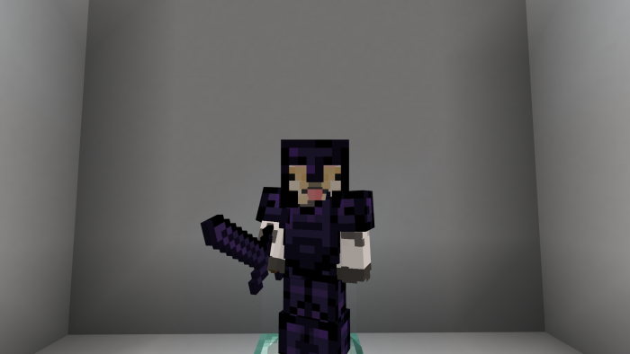 Minecraft Obsidian Armor