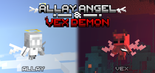 «Axolotls on the Head» – Axolotl Hat | Minecraft PE Texture Packs