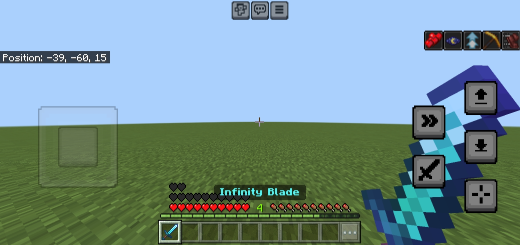 Infinity Blade Remastered | Minecraft PE Mods & Addons