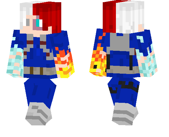 Shoto Todoroki | Minecraft PE Skins