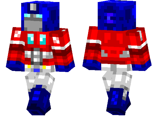 Optimus Prime | Minecraft PE Skins