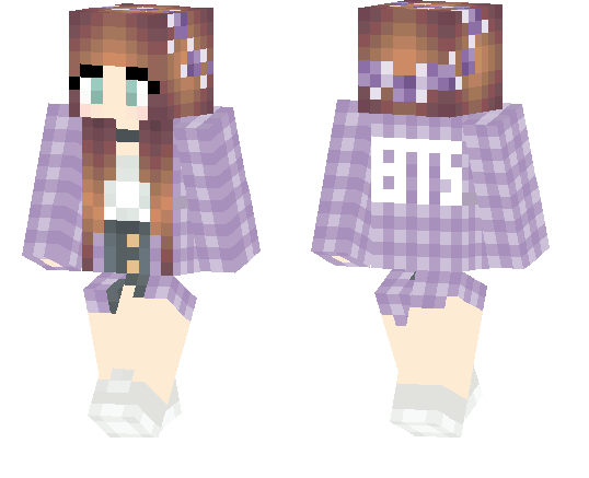 BTS Fangirl | Minecraft PE Skins