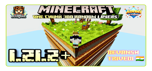 MultiPlayer One Block | Minecraft PE Maps