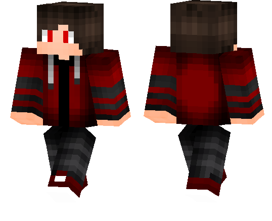 Cool Red Boy | Minecraft PE Skins