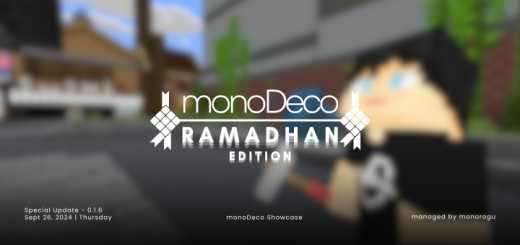 monoDeco V3 Remastered Edition | Classic Version | Minecraft PE Mods ...