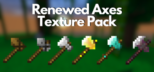 Renewed Pickaxes Texture Pack | Minecraft PE Texture Packs