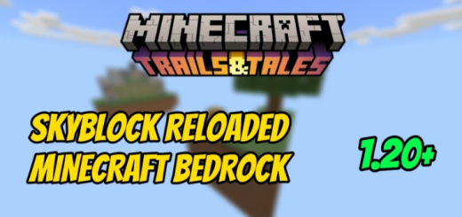 Mega SkyBlock (1.21+) | Minecraft PE Maps