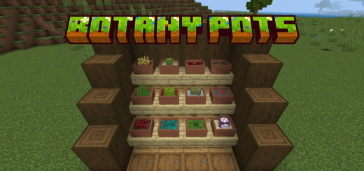 Botany Pots : Reborn 1.0.2 | Minecraft PE Mods & Addons