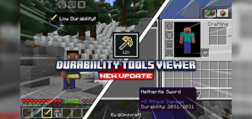 Available Inventory Viewer | Minecraft PE Texture Packs
