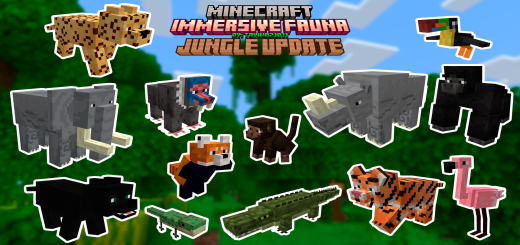 Immersive Fauna Insects Update | Minecraft PE Mods & Addons