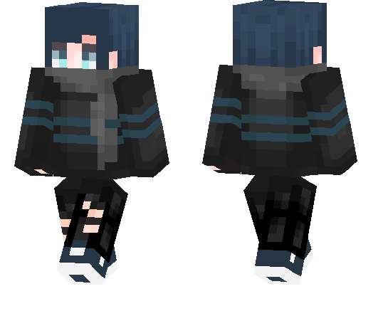 Scarf Aesthetic | Minecraft PE Skins