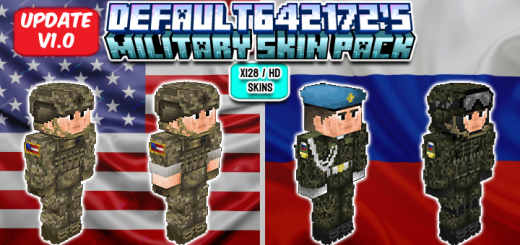Default642172's Military Skins | Minecraft Skin Packs