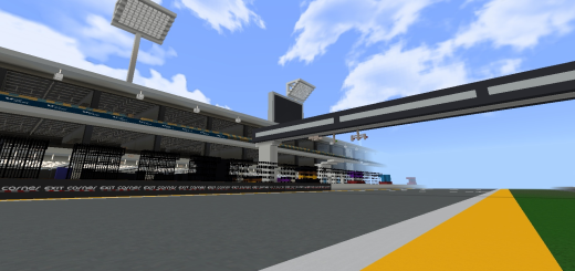 DMC City Formula 1 2023 | Minecraft PE Maps