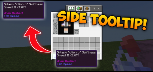 Item Tooltip Display | Minecraft PE Texture Packs