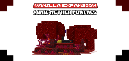 Vanilla Expansion: More Nether Portals Reworked - Stable Beta 1 | Minecraft PE Mods & Addons