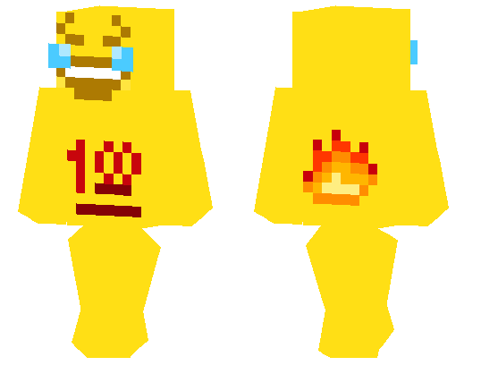 Laughing Crying Emoji | Minecraft PE Skins