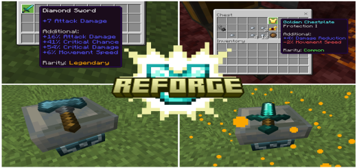 Reforge Editor | Minecraft PE Mods & Addons