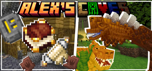 Alex's Caves bedrock | Minecraft PE Mods & Addons