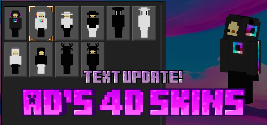 Armedpingu's 4D Matching Hats | Minecraft Skin Packs