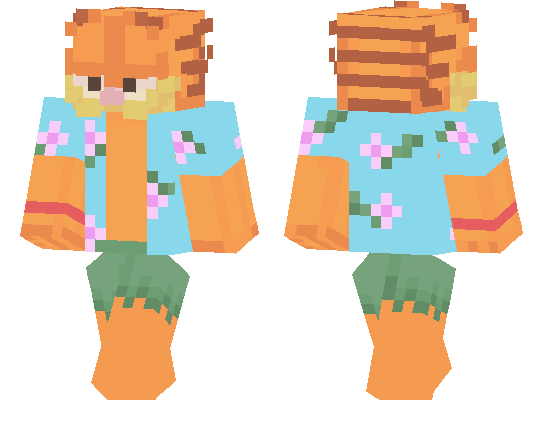 Garfield | Minecraft PE Skins