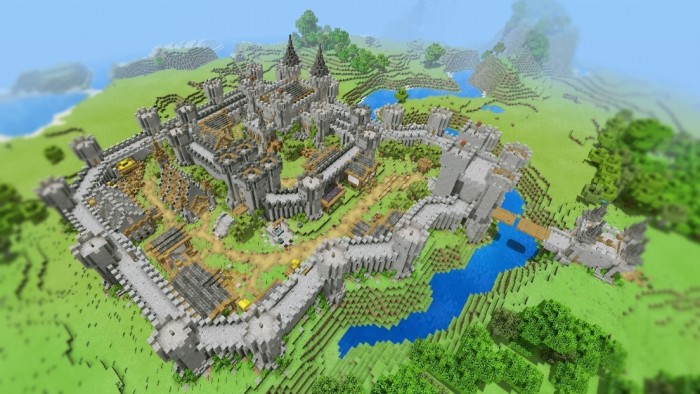 Minecraft Medieval Castle Floor Plans