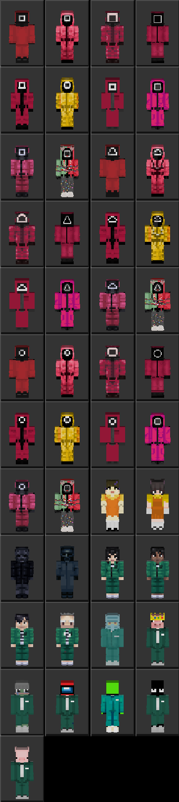 Inktvis Minecraft Skin