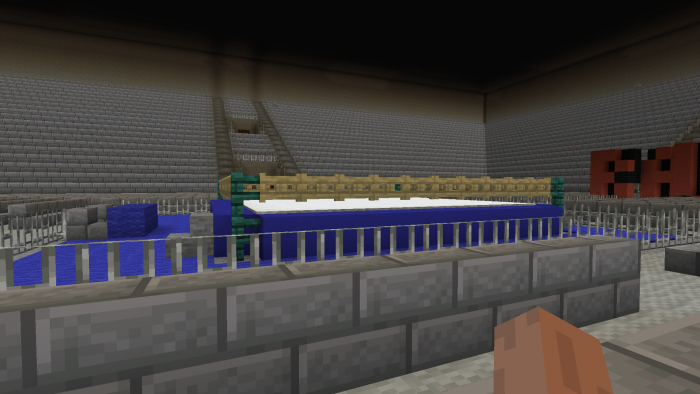 Wwe Minecraft Stadiums WWE Smackdown Live Custom Arena In Minecraft