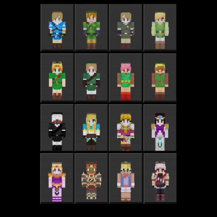 Zelda Minecraft Skin