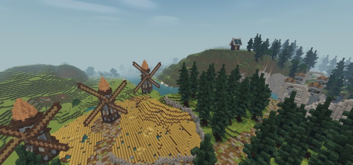 Medieval Village Map Download For Minecraft 1716