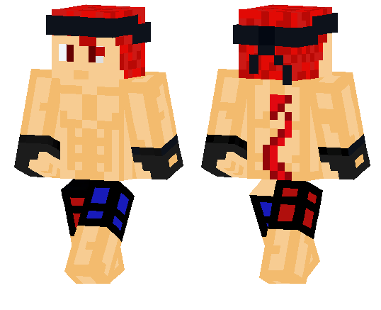 demon (training) | Minecraft PE Skins