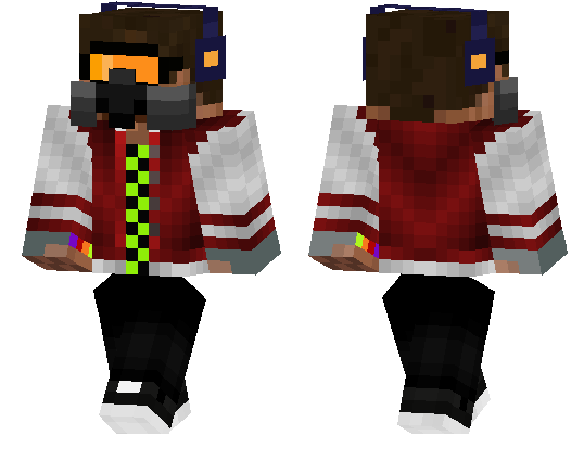 Hayate Gamerz Skin | Minecraft PE Skins