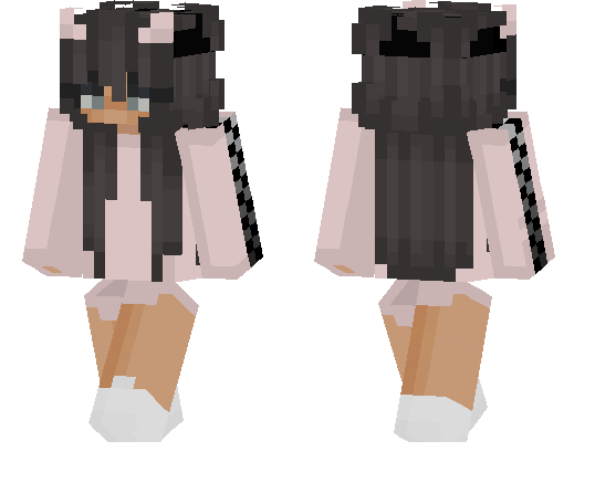 *HD* Girl -PINK- | Minecraft PE Skins