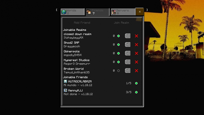 GTA San Andreas GUI | v1.5.3 MC 1.21.X Update Minecraft Texture Pack