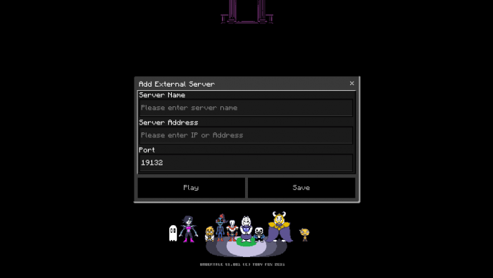 Undertale GUI | v1.0.3 MC 1.21.X Update Minecraft Texture Pack