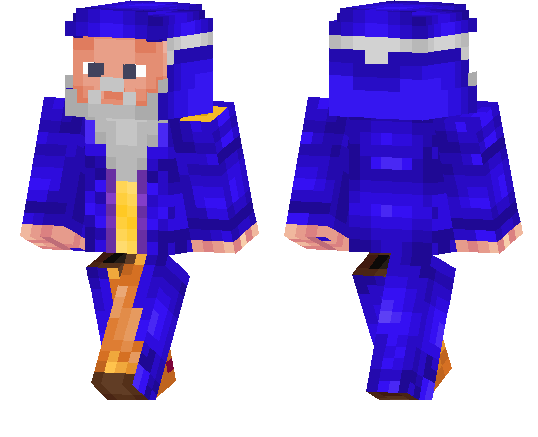 Merlin The Wizard | Minecraft PE Skins