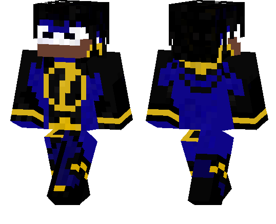 Static Shock/Super Shock | Minecraft PE Skins