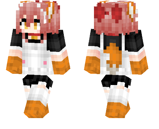 tamamo cat | Minecraft PE Skins