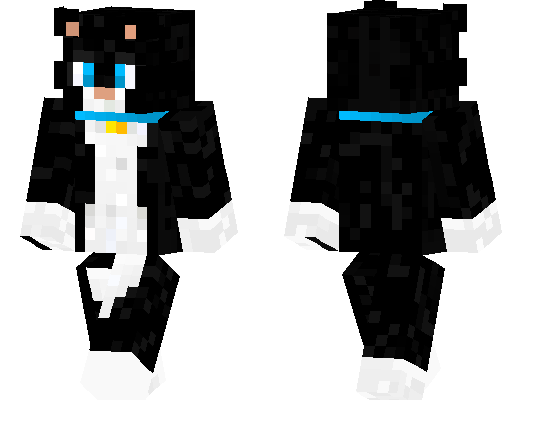 Black cat | Minecraft PE Skins