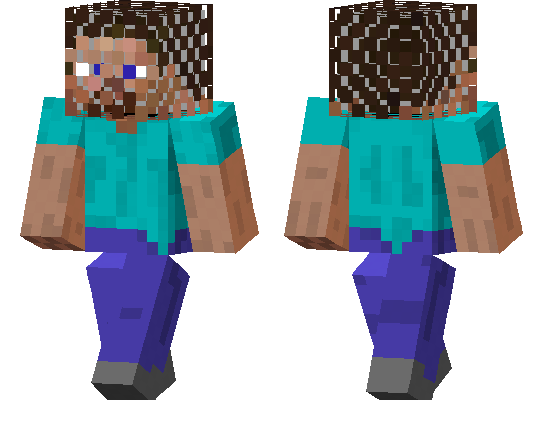 Mesh Steve | Minecraft PE Skins