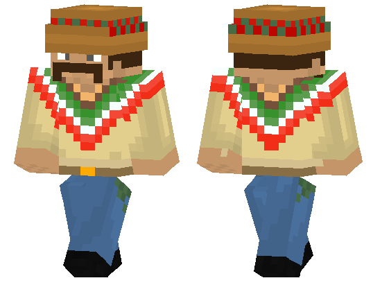 Mexican | Minecraft PE Skins