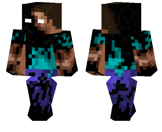 Dark steve | Minecraft PE Skins