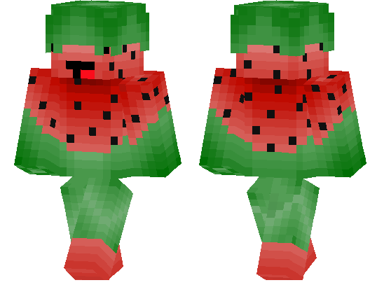 Derpy Watermelon | Minecraft PE Skins