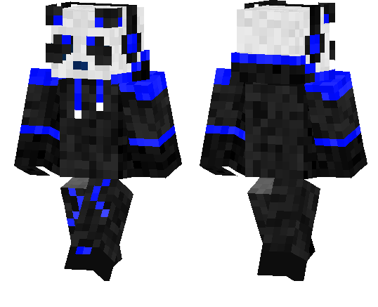 Blue Panda | Minecraft PE Skins