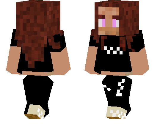 Thrasher Girl | Minecraft PE Skins
