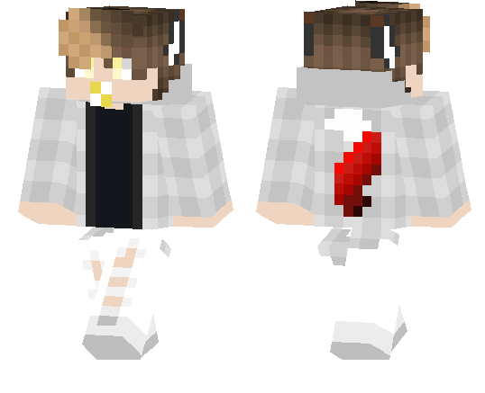 Red Baby Human Fox | Minecraft PE Skins
